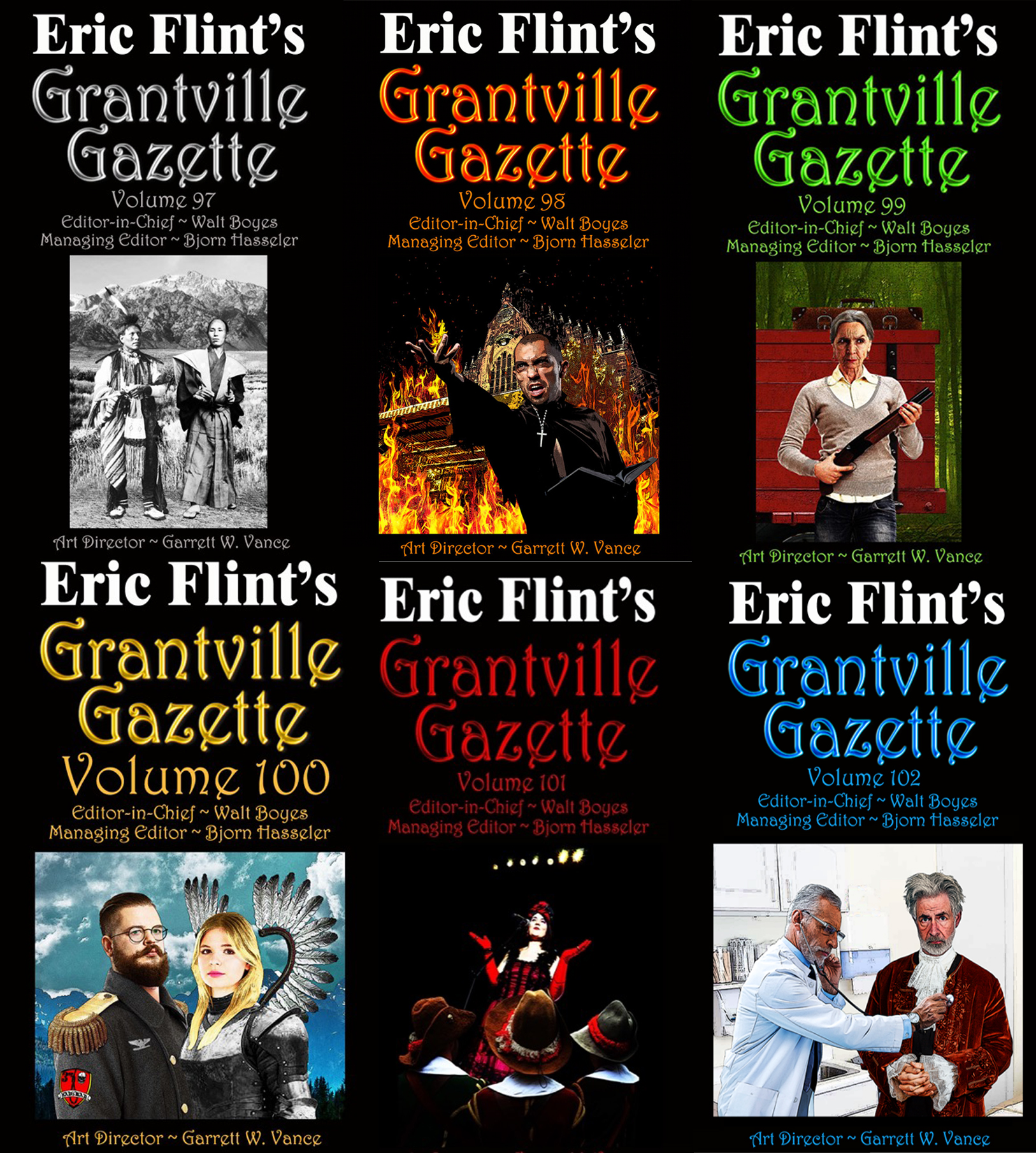 Grantville Gazette Bundle #97, 98, 99, 100, 101, 102 - Eric Flint's 1632 & Beyond